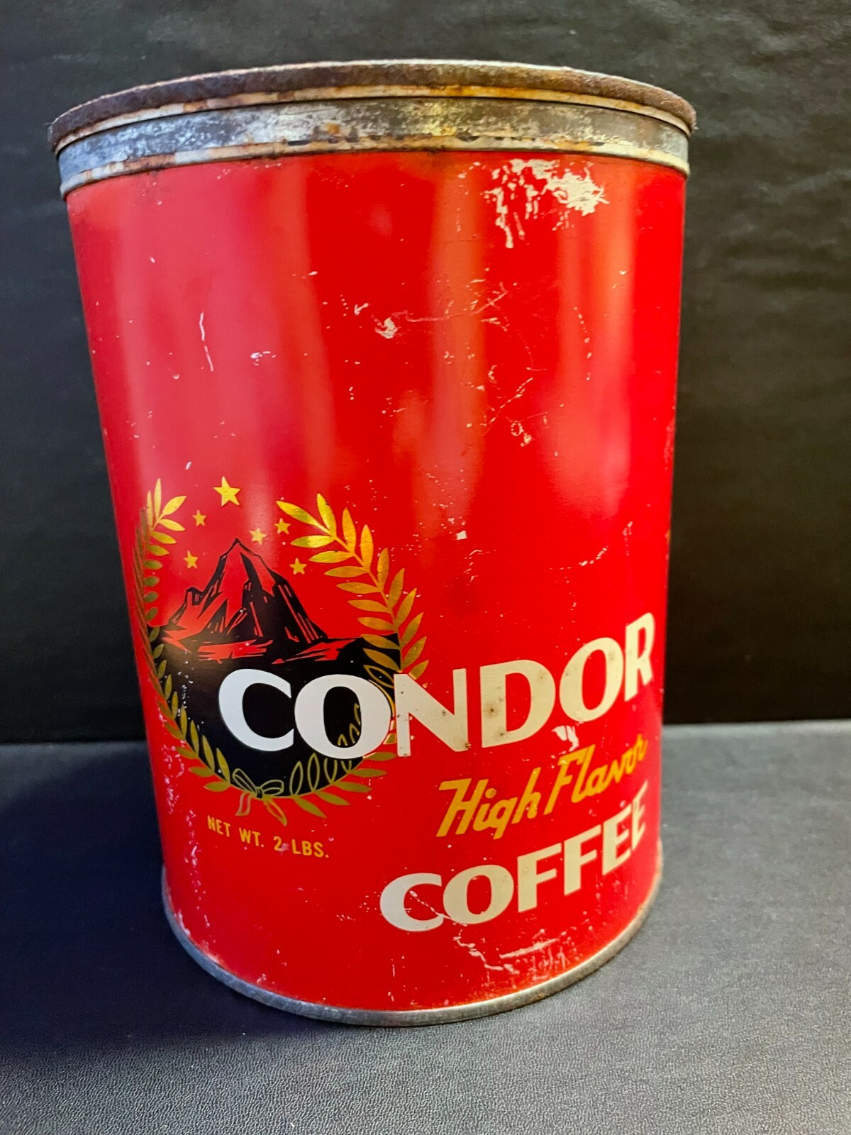 Vtg 2 lb. Condor High Flavor Coffee Tin ~ Key Wind ~ | eBay