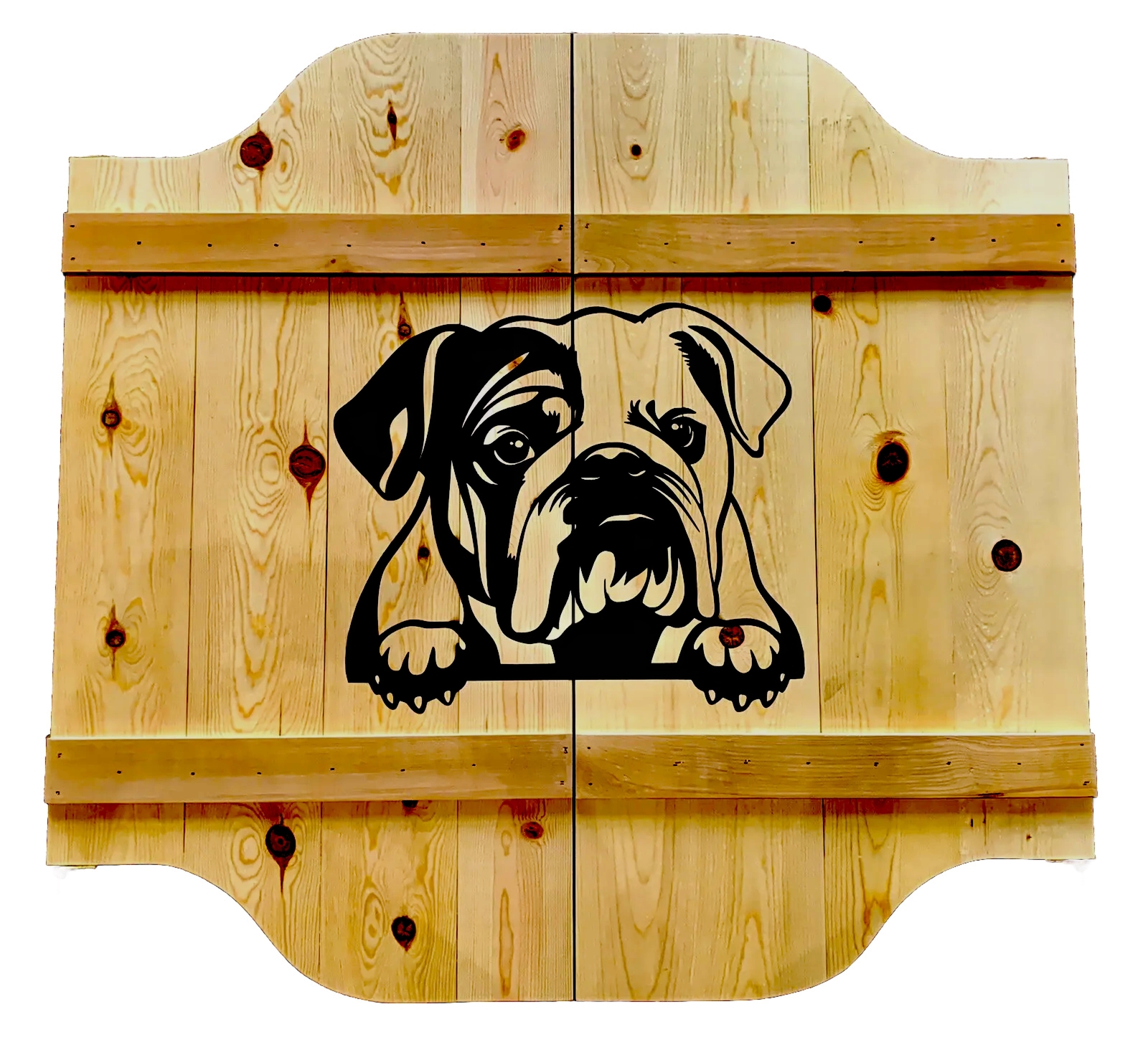 37"- 52" Wild West Bulldog Saloon Cafe Swinging Doors Custom Made To ...