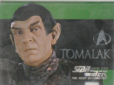 Star Trek TNG Season 7 Tomalak Insert Card S41 Mint/Near Mint | eBay