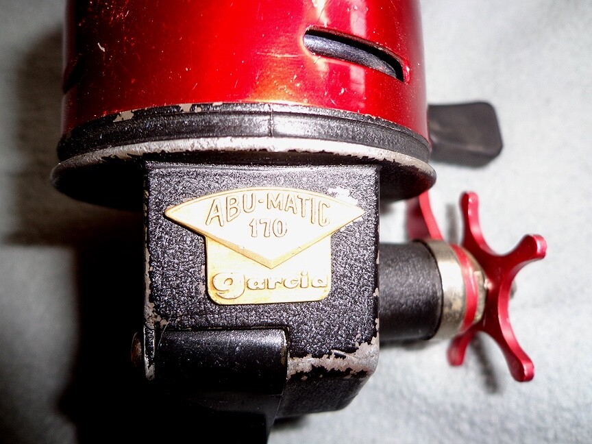 Vintage Abu Garcia Abu-Matic 170 Spincast Reel. Works Perfect, Sweden ...