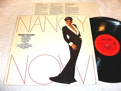 Nancy Wilson "Nancy Now!" 1988 Jazz LP, VG+, Orig Capitol, w/ Shrink ...