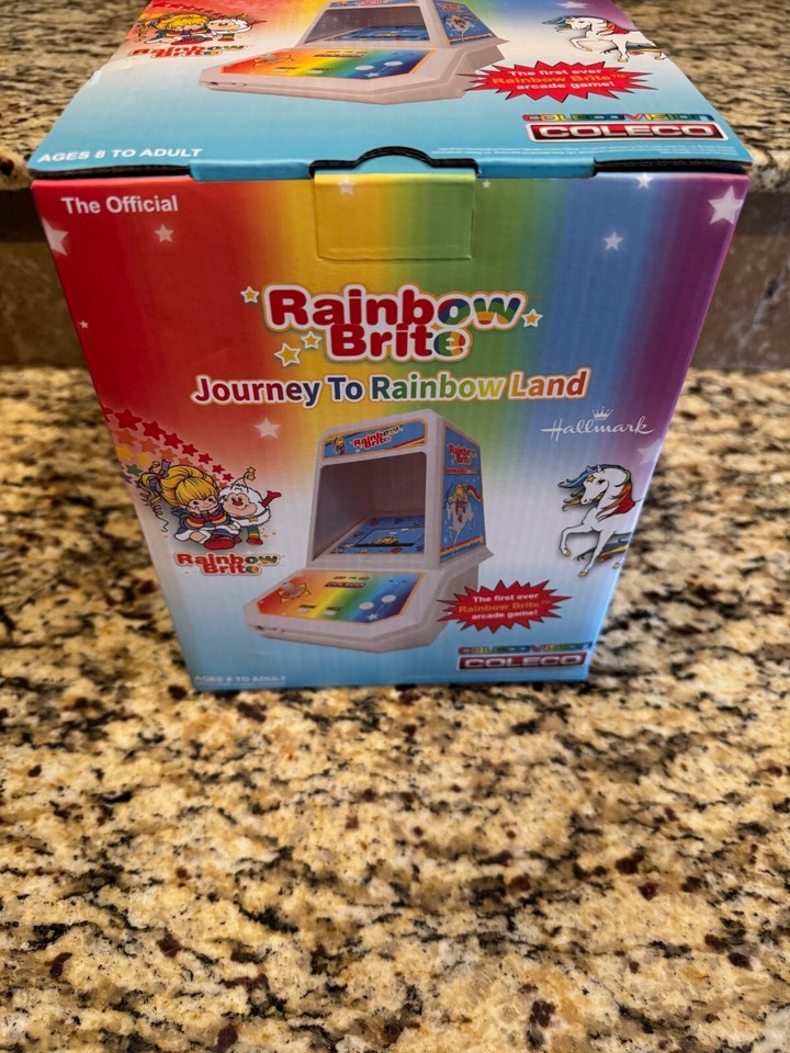 COLECO Rainbow Brite Electronic Handheld tabletop Arcade video game NEW ...