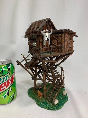 Lemax 2002 Pinewood Perch Village Collection #24815 Birds Dog Wood ...
