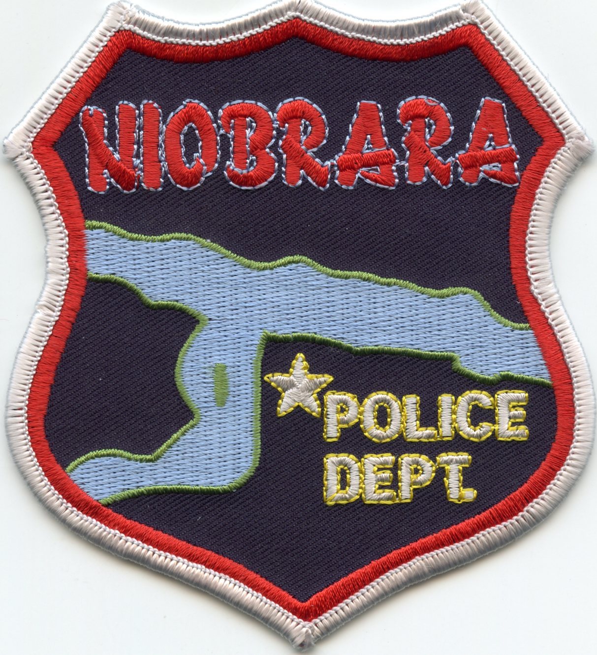 NIOBRARA NEBRASKA NE POLICE PATCH | eBay