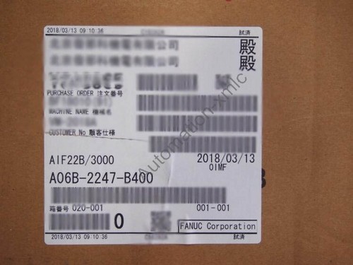 A06B-2247-B400 Fanuc servo motor New in box Rapid transportation | eBay