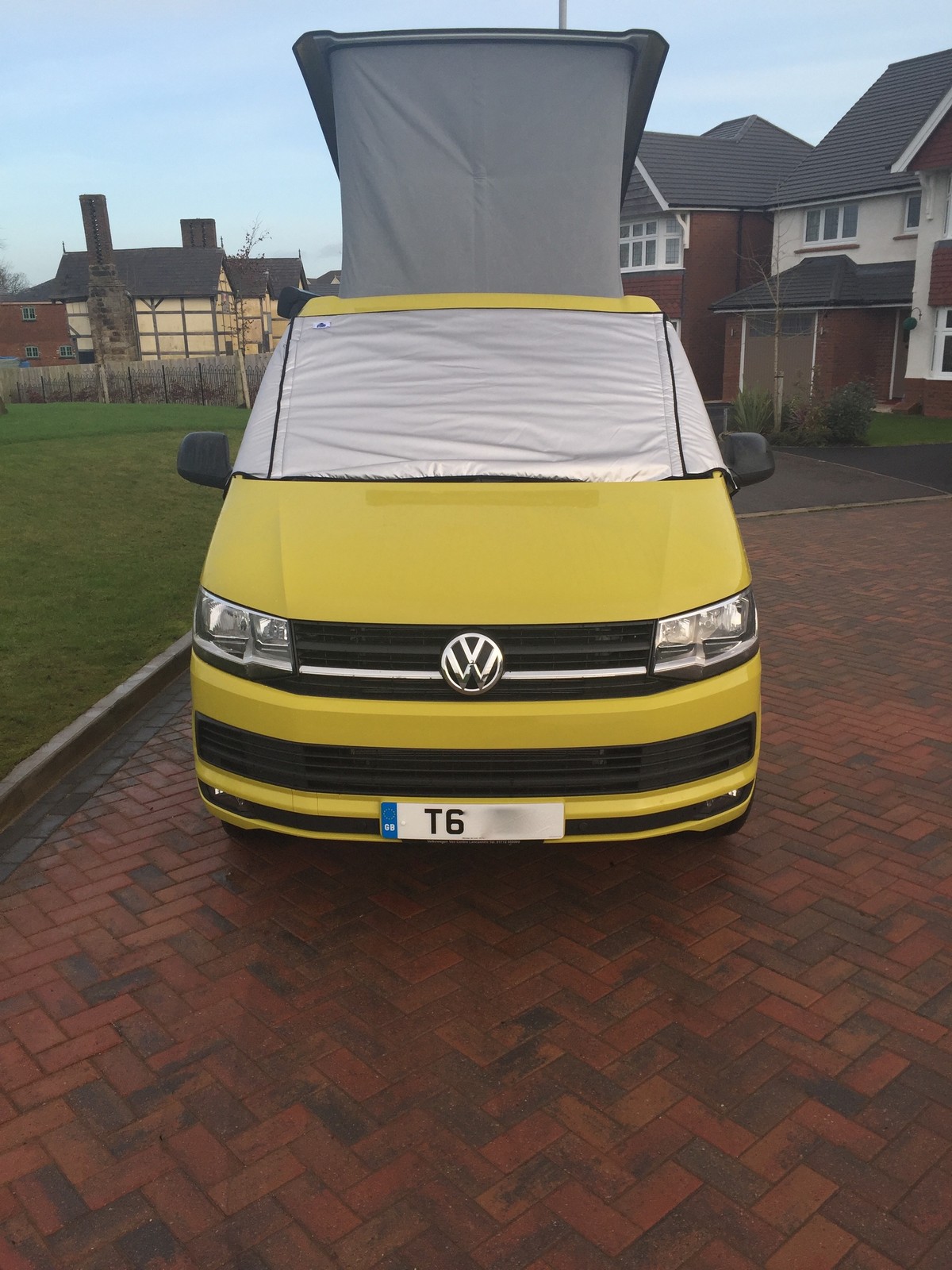 VW T6 & T6.1 California Transporter Thermal Windscreen Cover - Colour ...