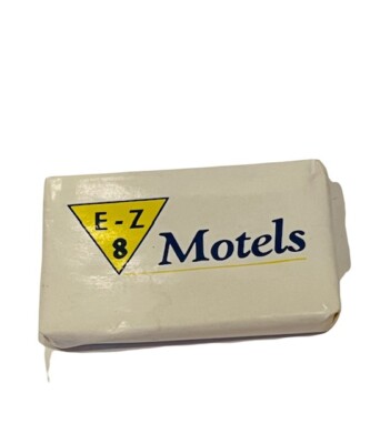 Hotel Motel Soap Vtg Advertising memorabilia bar E-Z 8 easy eight clean ...