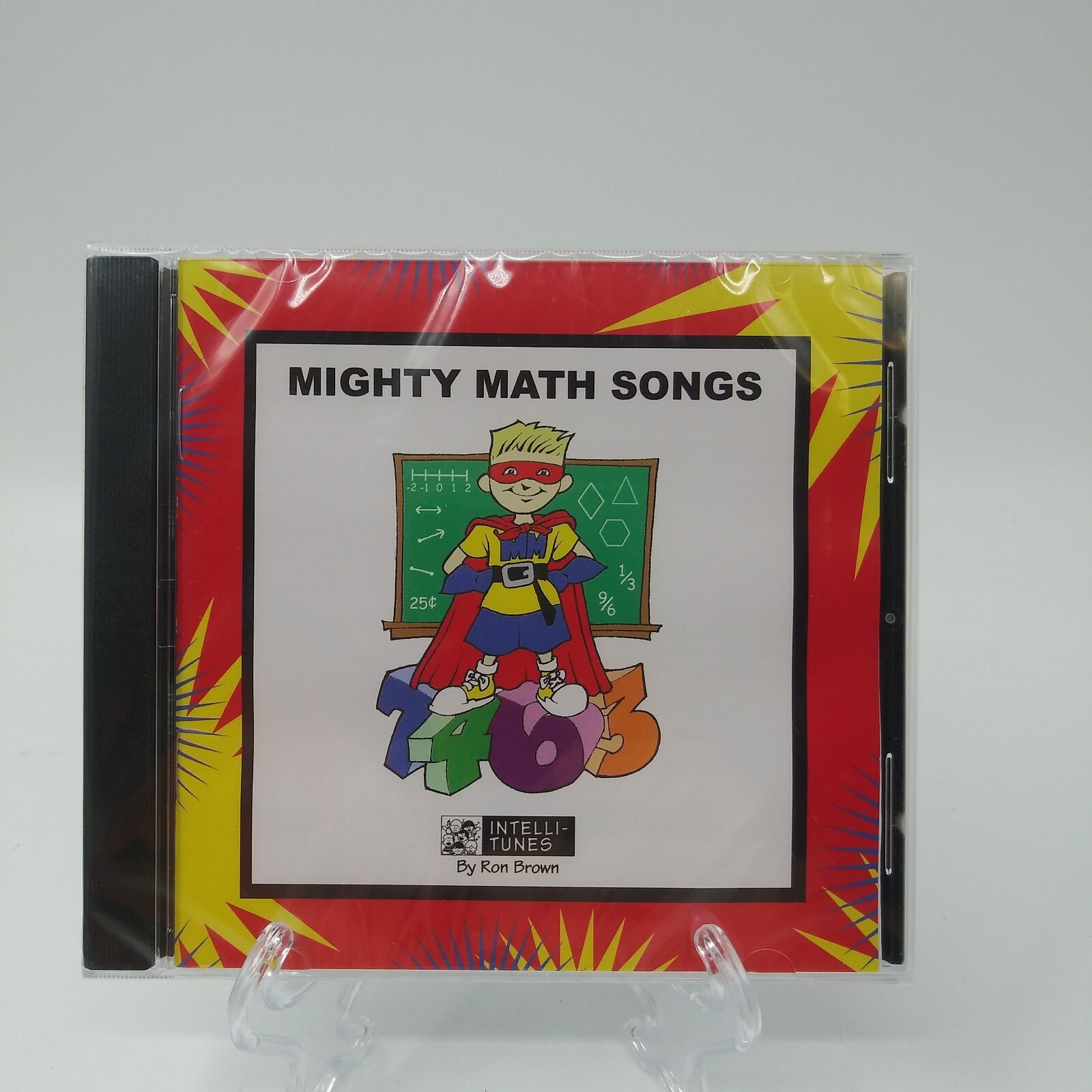Mighty Math Songs Intelli-Tunes Ron Brown Audio CD Accelerate Learning ...