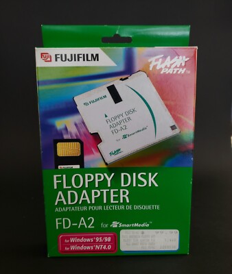FUJIFILM Floppy Disk Adapter FD-A2 Vintage Flash Path for Smart Media ...