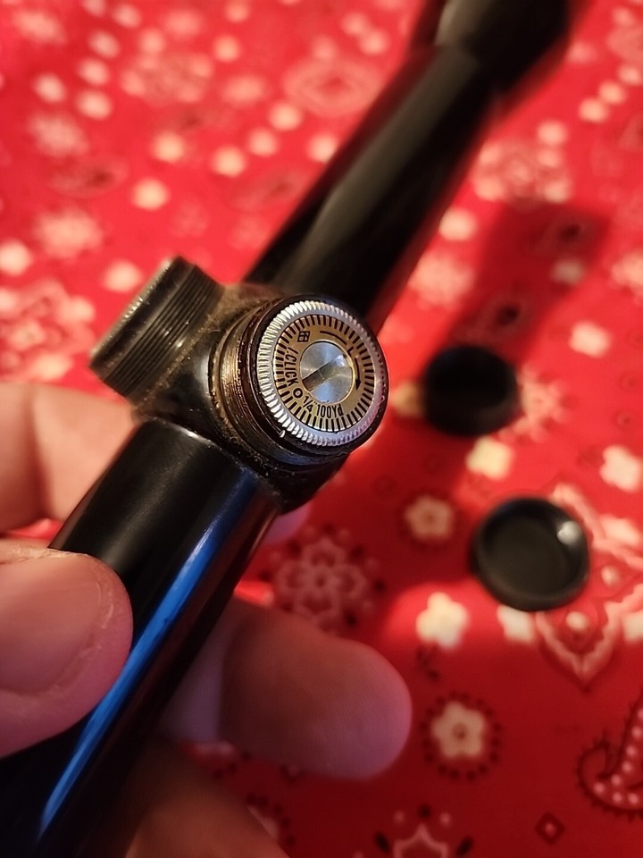 VINTAGE TASCO 4X32 #667V GLOSS RIFLE SCOPE DUPLEX TV RETICLE | eBay