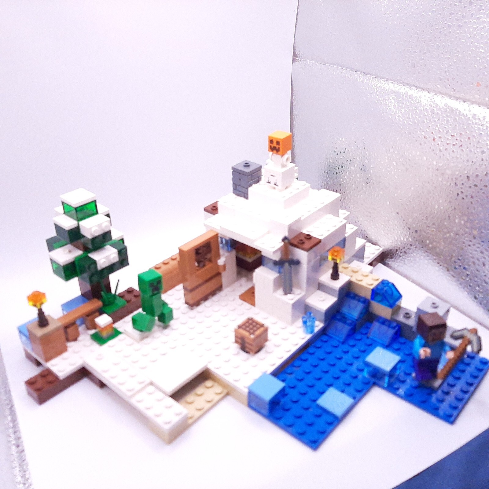LEGO Minecraft: The Snow Hideout 21120 & 21119 The Dungeon LOT x2 Sets ...