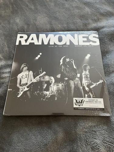 RAMONES Live At The Roxy 1976 180G VINYL LP Sealed NUMBERED Poster Rare ...