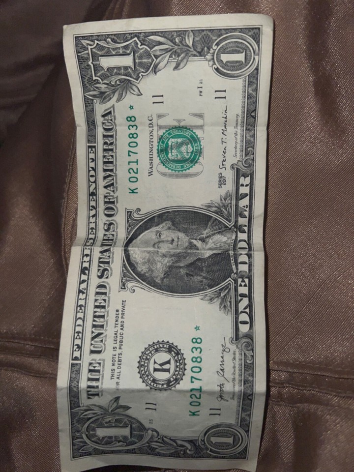 one dollar bill star note 2017-a | eBay