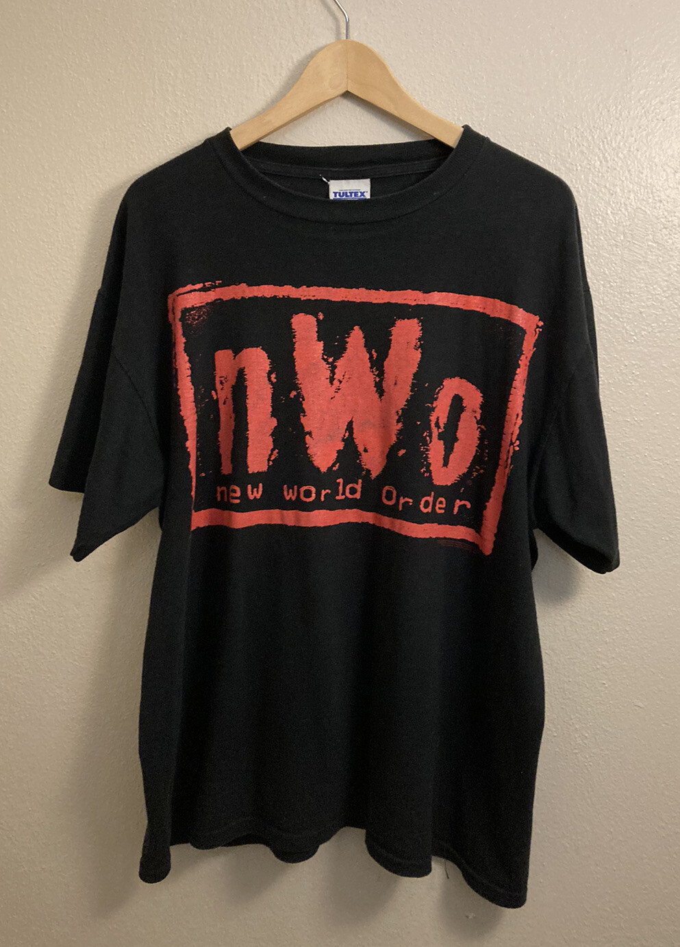 Vintage 1998 NWO New World Order WWF WCW Wrestling T-… - Gem