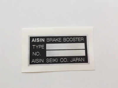 Brake Booster Decal (for any Toyota) | eBay
