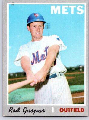 Rod Gaspar 1970 Topps #371 RC | eBay