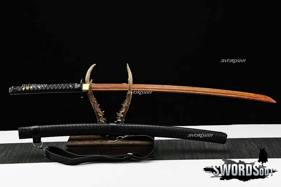 Rosewood Blade Japanese Training Kendo Katana Practice Sword Iaido ...