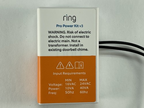 Ring Pro Power Kit Version 3 For Ring Video Doorbell Pro Spare Parts | eBay