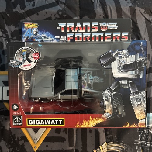 Transformers Generations Back to the Future DeLorean GIGAWATT Action ...