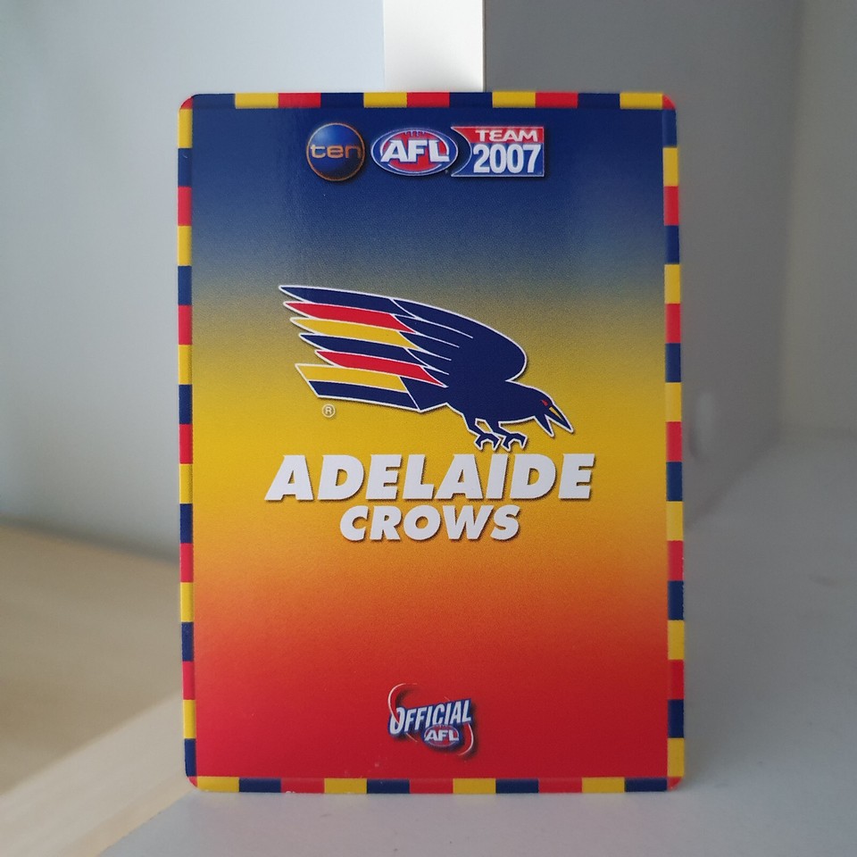 Matthew Bode 2007 AFL Team Coach Adelaide #125 | eBay