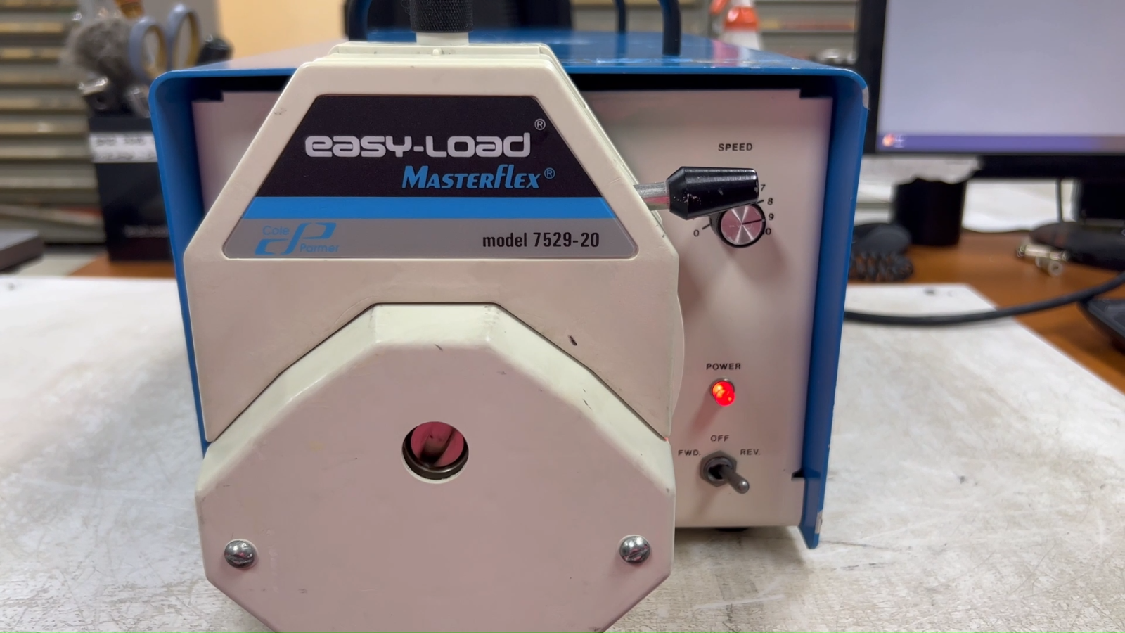 👀 COLE PARMER EASY-LOAD MASTERFLEX PUMP 7549-30 W/ PUMP HEAD 7529-20 | eBay