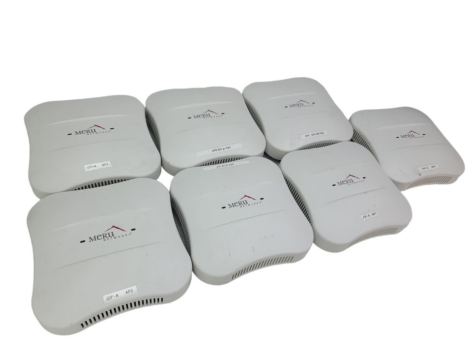 lots of 7 Meru Networks Model: AP 1020i. Dual Radio Access Point. | eBay