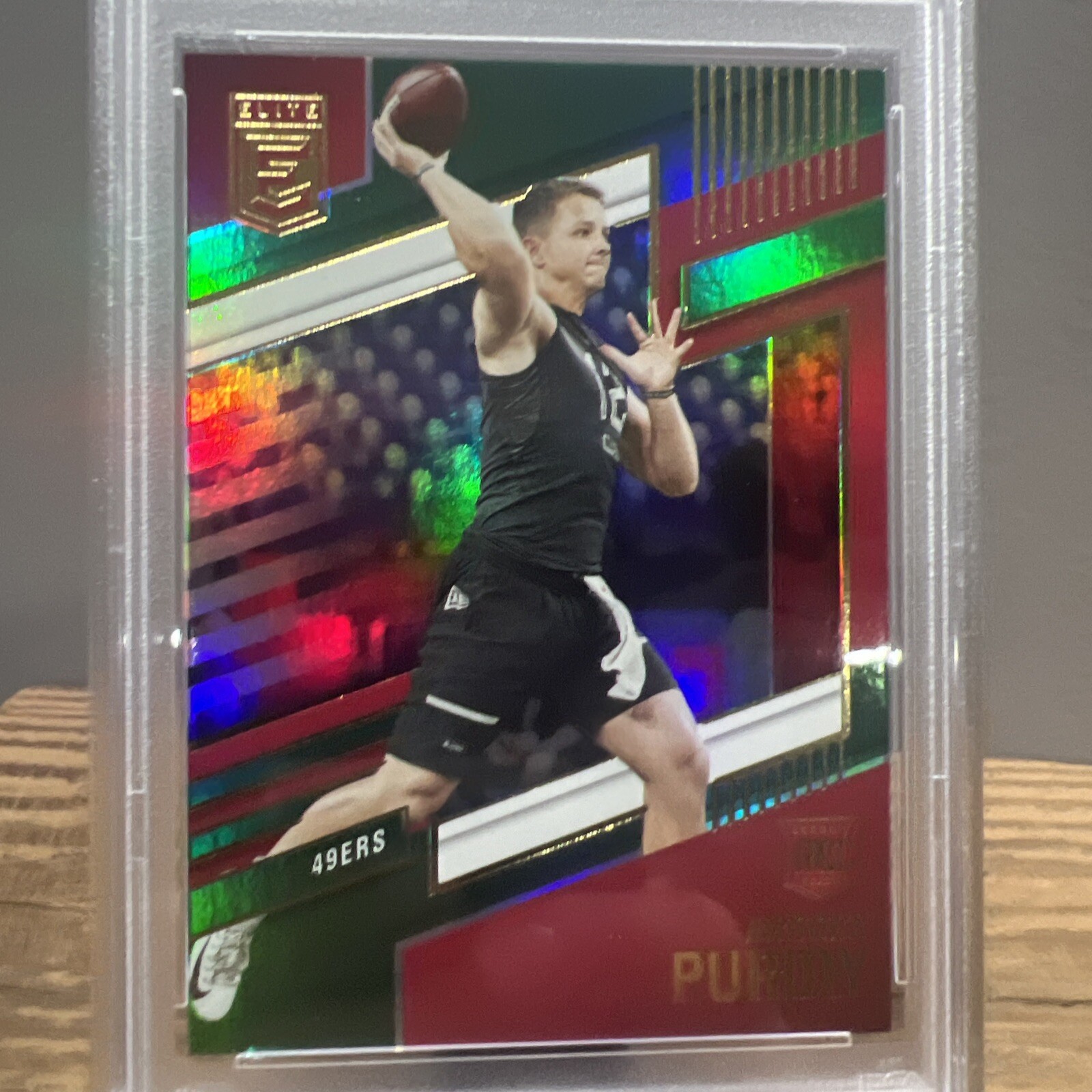 2022 Panini Donruss Elite - Rookies Green #185 Brock Purdy (RC) for ...