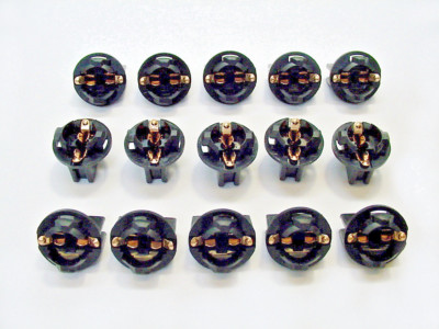 15 Instrument Panel 1/2" Twist In Sockets Cluster Light Bulbs Dashboard ...