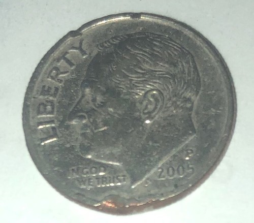 2005-P Roosevelt Dime Error 2005P 10c | eBay