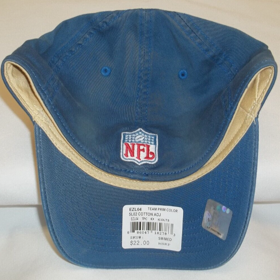 NFL Indianapolis Colts Vintage Collection Reebok Hat - Size S/M - New ...
