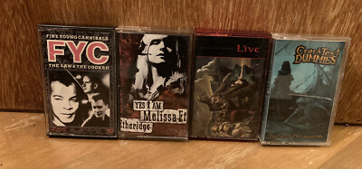 Alternative 90’s-4 Cassette Lot Tapes Live, Crash Test Dummies, FYC, M ...