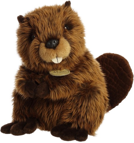 Aurora - Miyoni - 9" Beaver Realistic Stuffed Animal | eBay