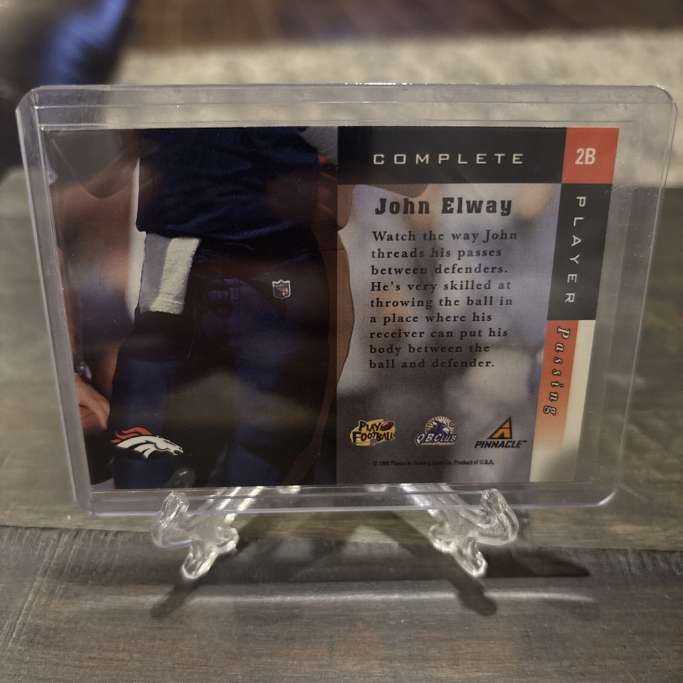 1998 Score Complete Players Denver Broncos Football Card #2C John Elway ...