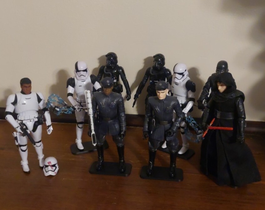 Loose Star Wars Black Series 6" First Order Clone Stormtrooper Arm Lot ...
