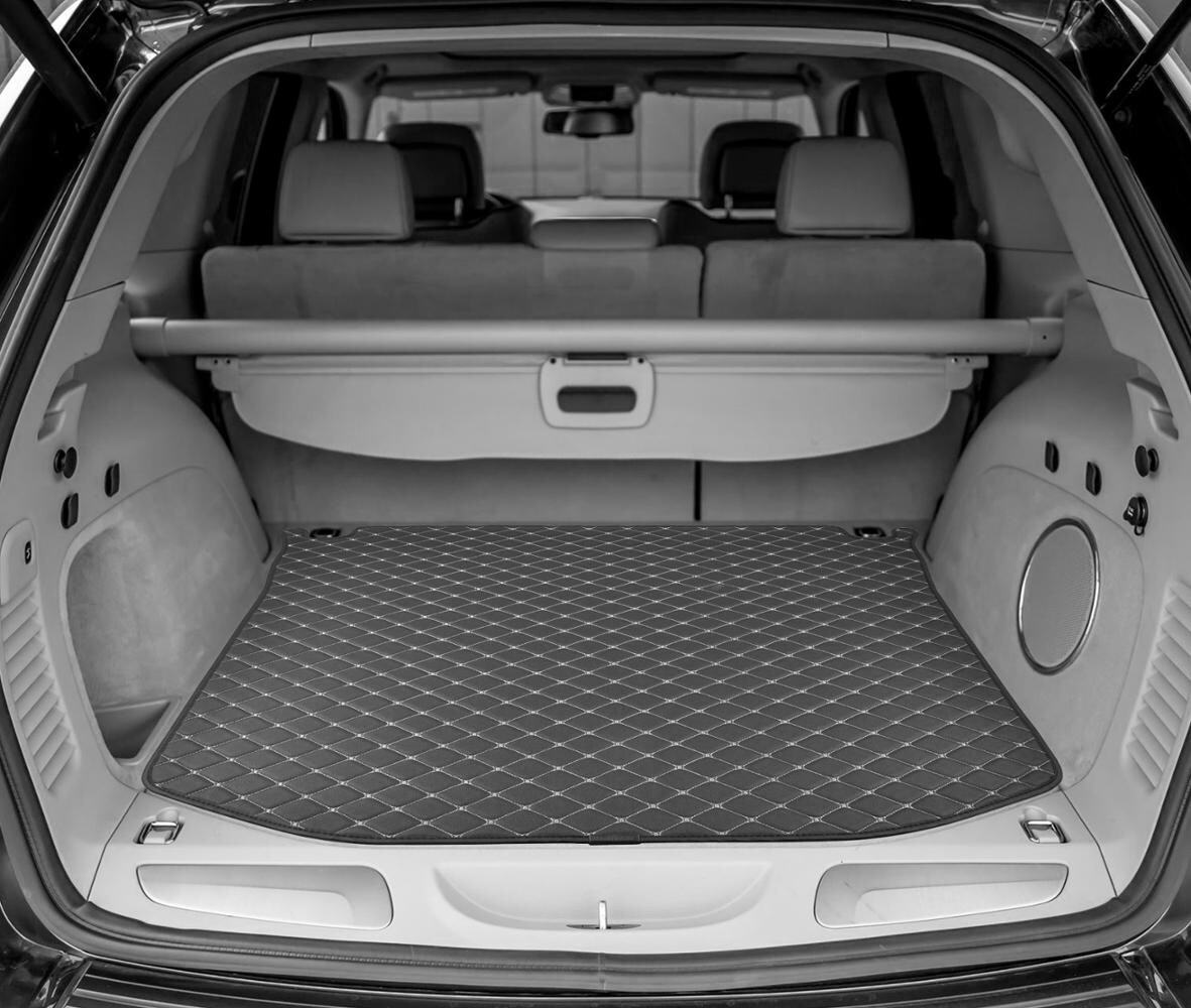 Motor Trend Leather Trunk Mat Cargo Liner For 2011-2021 Jeep Grand ...
