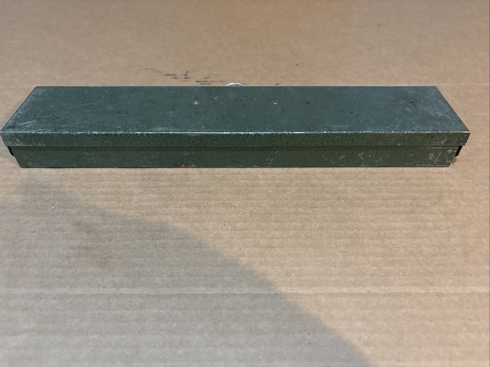 VINTAGE S-K SK TOOLS 3/8”DRIVE SAE 14-PIECE RATCHET / SOCKET SET GREEN ...