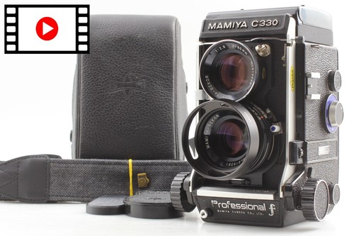 Pro F Blue Dot [Near MINT w/Case] Mamiya C330 TLR Film Camera 80mm f2.8 ...