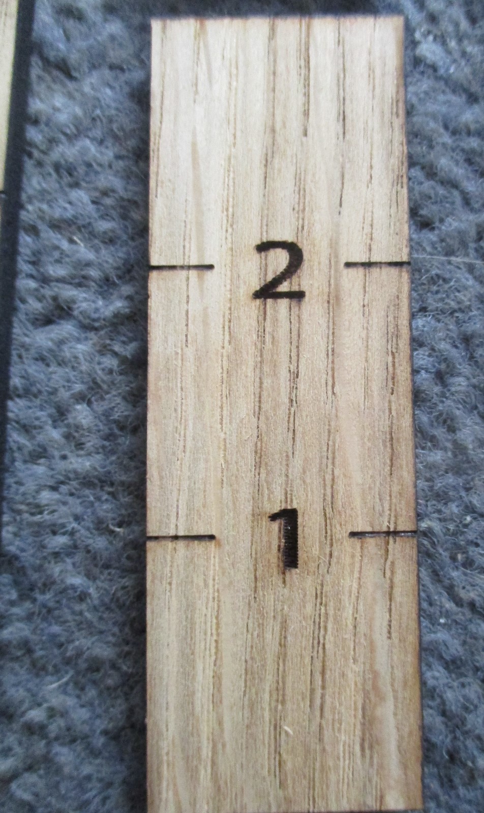 4 Wargame Rulers Measuring Sticks in MDf, oak and Acrylic AOS Warhammer ...