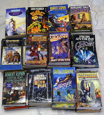Science Fiction Fantasy Paperback Book Lot INSTANT COLLECTION Free ...