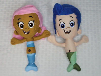 Nick Jr. Bubble Guppies Lot of 2 Molly Gil Mermaid Plush Stuffed Animal ...