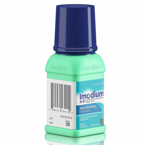 IMODIUM A-d Anti Diarrheal Liquid MINT 4 Oz Bs73 for sale online | eBay