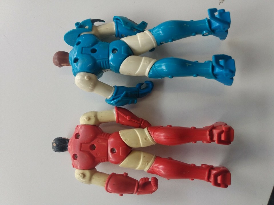 1995 Cye and Ryo 5.5" Sunrise Playmates Toys Action Figure Ronin ...