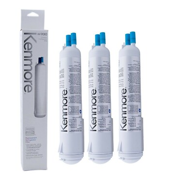 3 pack kenmore 9083 refrigerator water filter | eBay