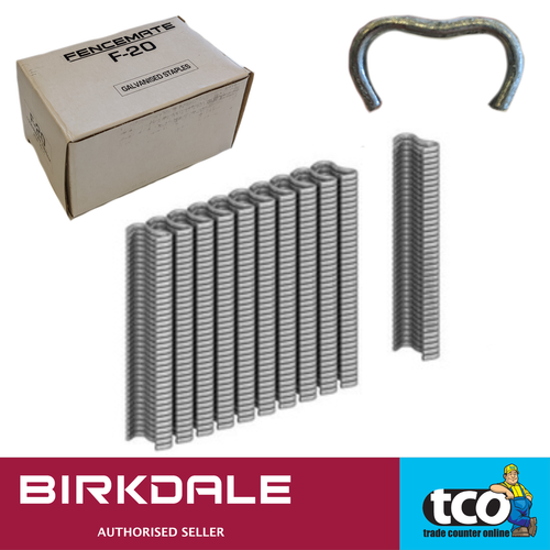 Fencemate Galvanised Hog Ring | Fencing Clips Staples | F20 (VR22 ...