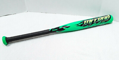 Franklin Youth T-BaIl Baseball INFERNO Aluminum Bat Green 24850A1 25 ...
