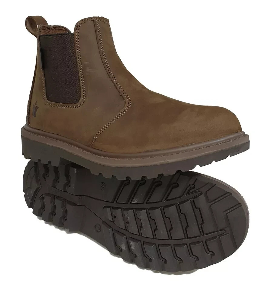 Scruffs Raw Dealer Safety Work Boots Brown Steel Toecap & Midsole ...