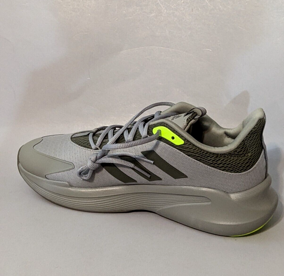adidas Alphaedge + Shoes Mens 11 Silver Pebble Olive Strata IF7296 | eBay