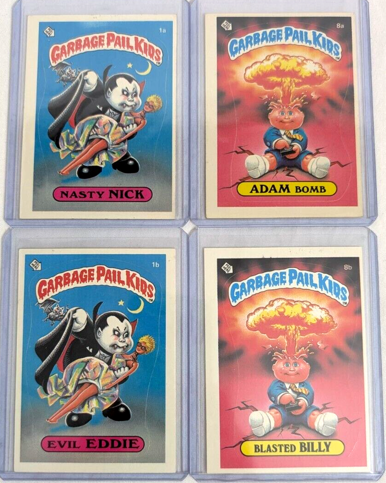 MINT 1985 Topps Garbage Pail Kids Original 1ST SERIES 1 Set GPK Nasty ...