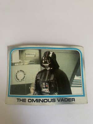 Ultra Rare! (3) 1977 Star Wars Darth Vader The Ominous Vader Trading ...