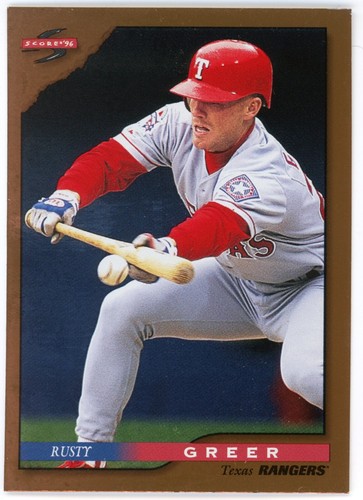 1996 Score Dugout Collection Series 1 Rusty Greer Card #29 | eBay